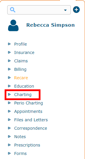 Using the Procedure Menu for Treatment Planning – Curve Dental